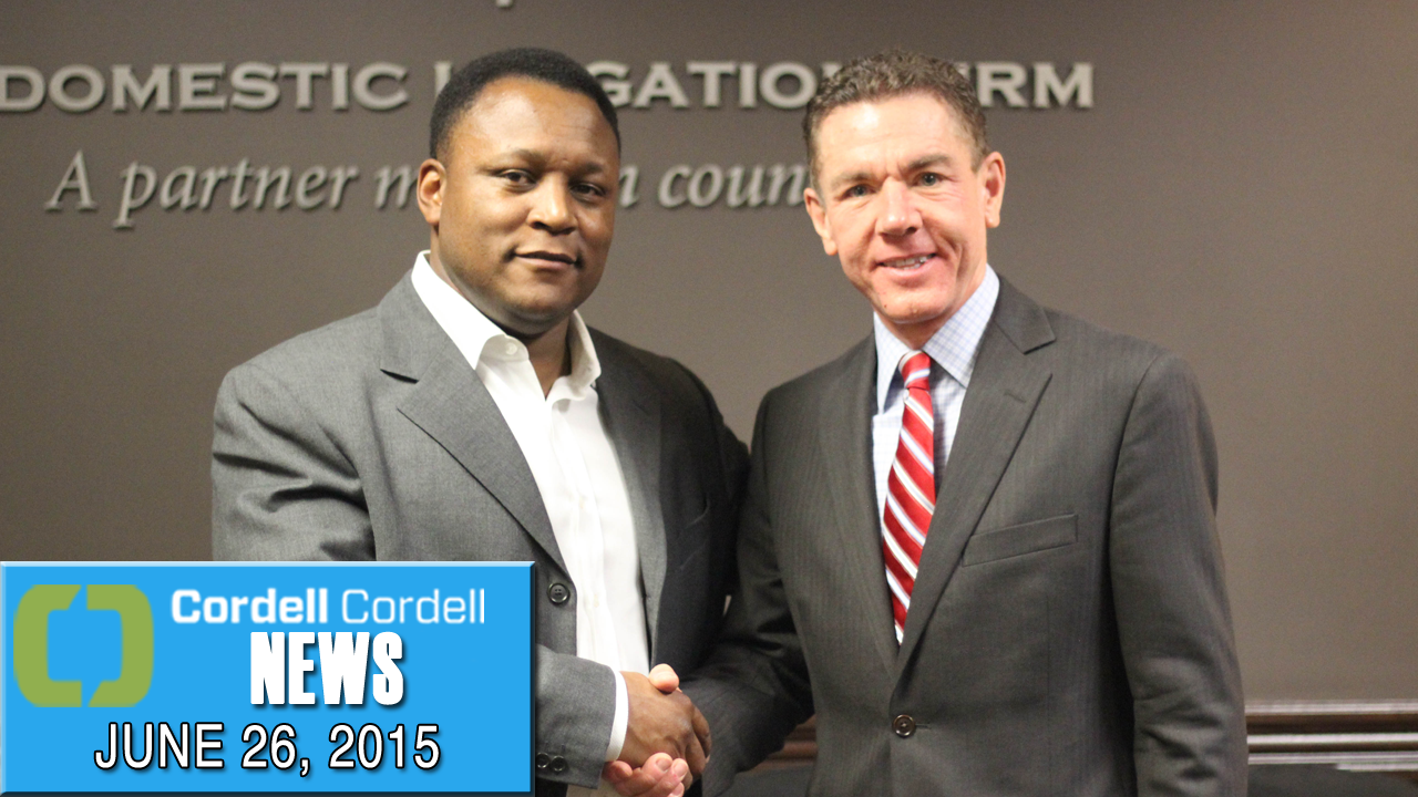 Video: Cordell & Cordell News – July 3, 2015 | Dads Divorce